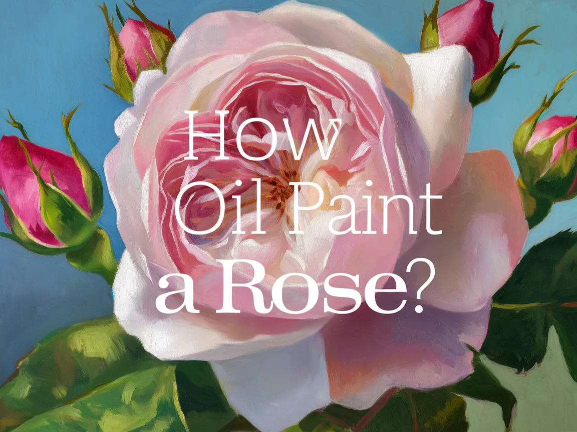 How to Oil Paint a Rose? A Simple Step-by-step Guide!